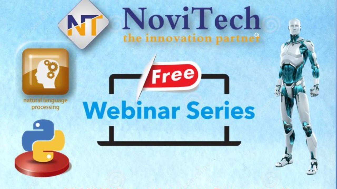 Webinar on Robotic automation process with AI - NoviTech - YouTube