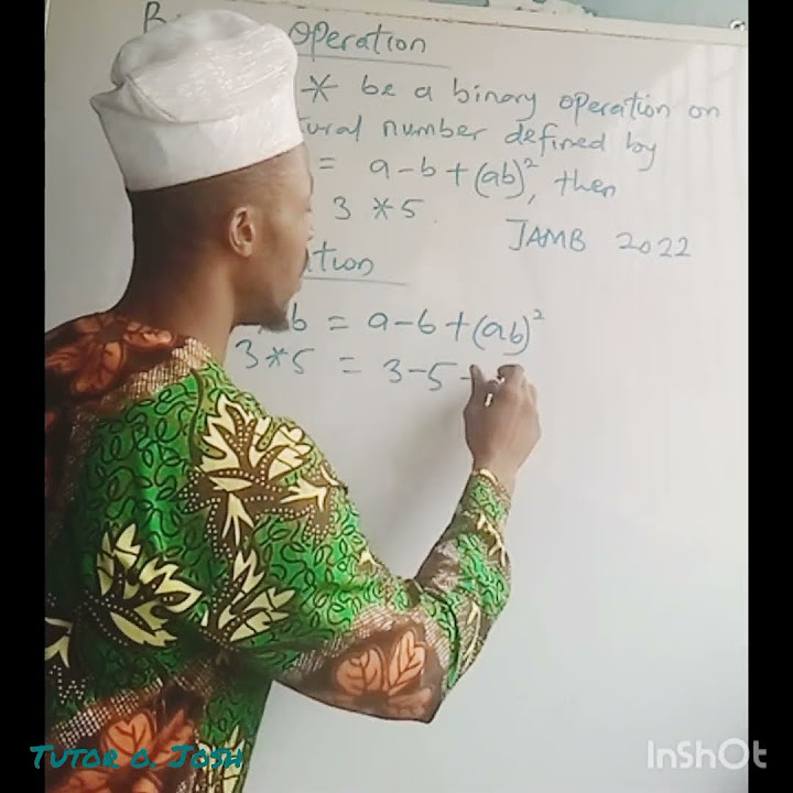 Solving Problem involving Binary Operation. - YouTube