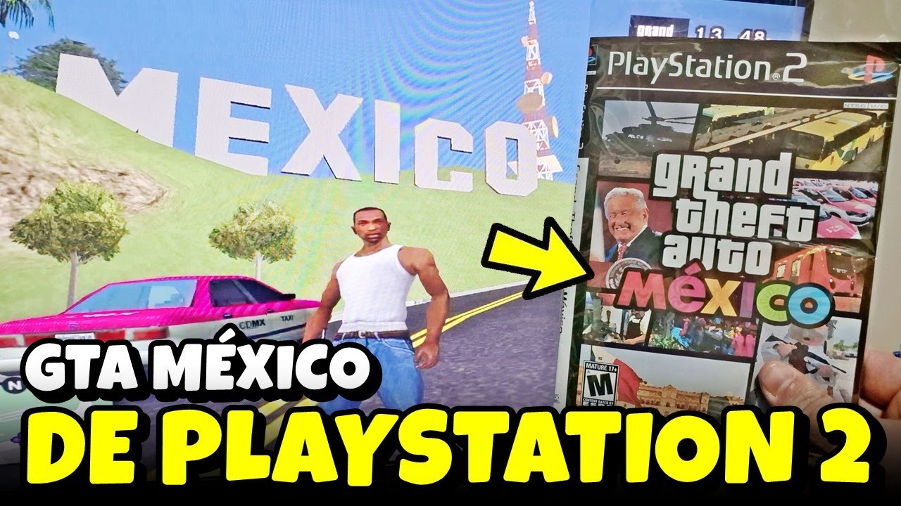 ENCONTREI UM GTA MÉXICO DE PS2... quê?! - YouTube