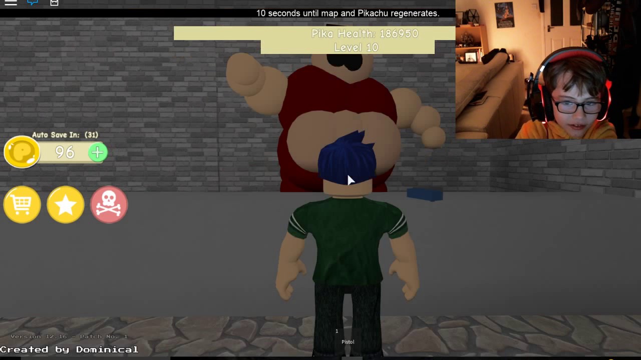 ROBLOX gameplay....:)Very Hungry Pikachu prt2 - YouTube