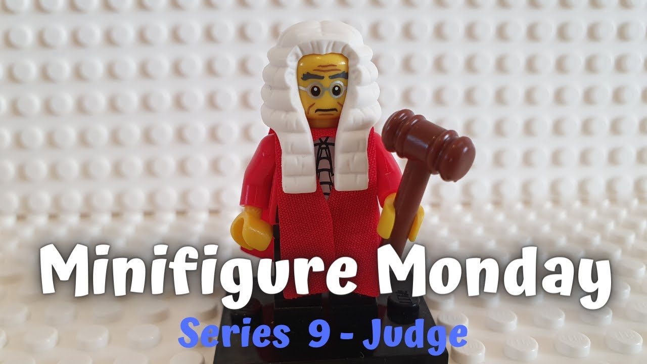 Minifigure Monday - Series 9 - Judge - Lego Collectible Minifigure ...