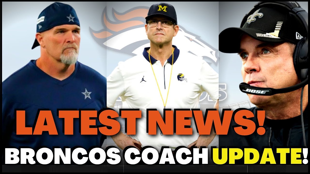 🔴LATEST NEWS! BRONCOS COACH UPDATE! DENVER BRONCOS NEWS! - YouTube