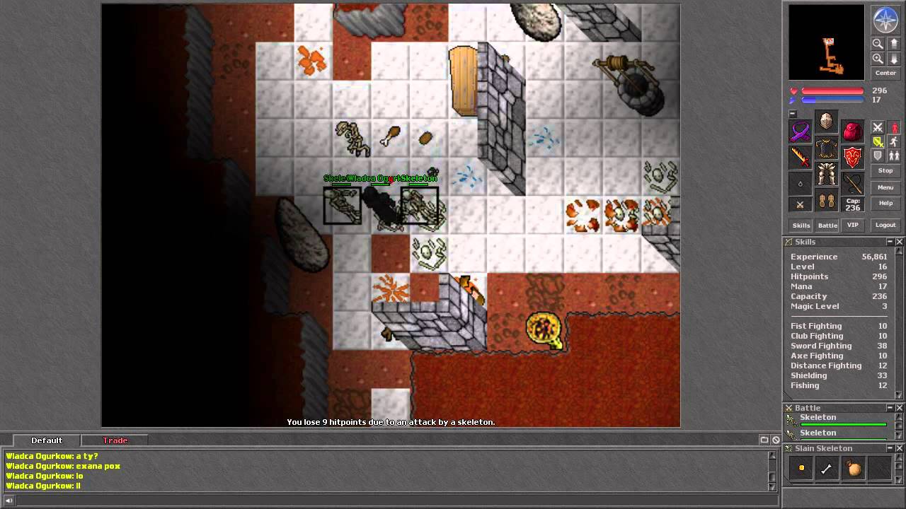 Tibia [7.2] Ghoul Room Quest - YouTube