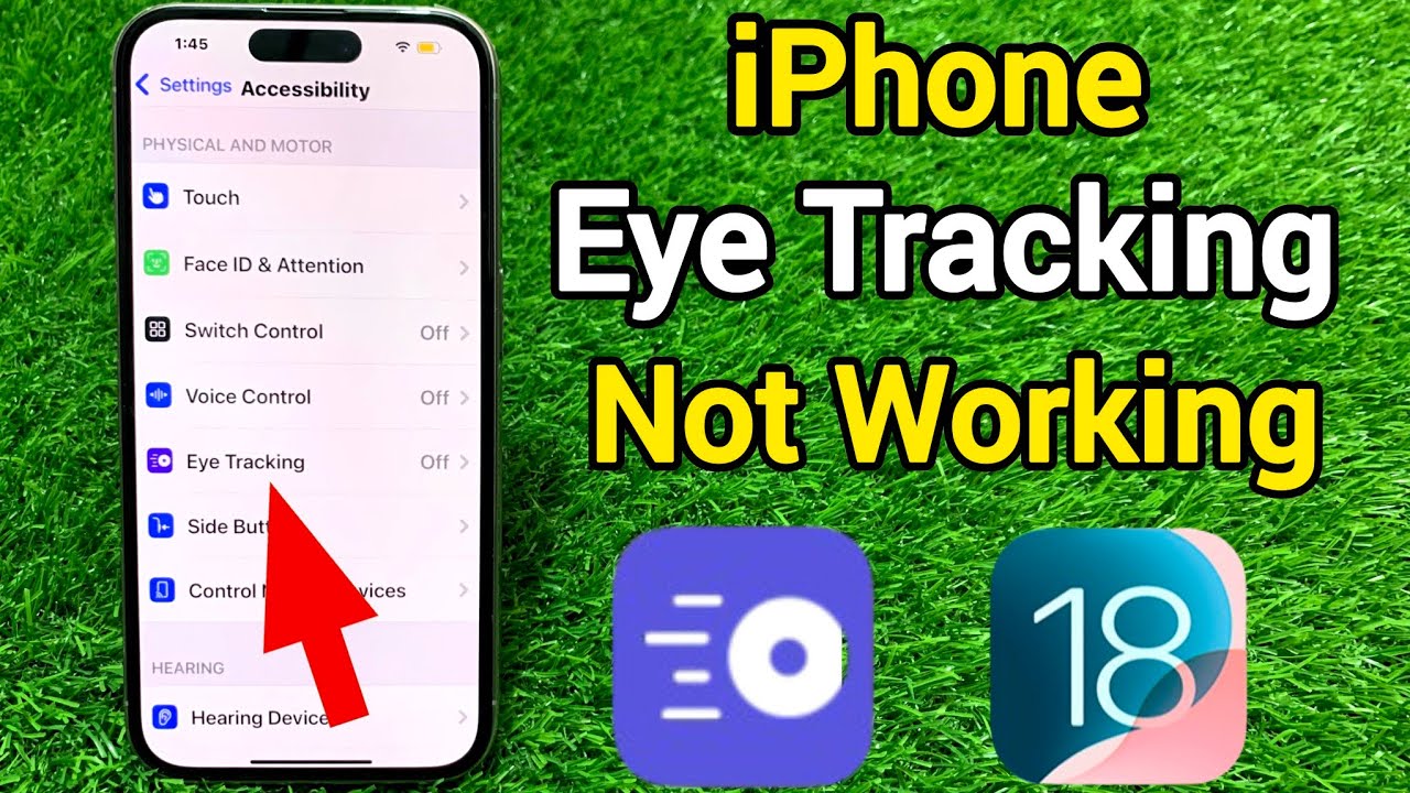 How to Fix Eye Tracking Not Working iPhone | iOS 18 Eye tracking ...