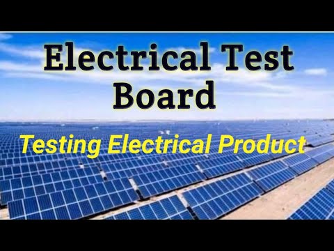How to Make Electrical Series And Parallel Testing Board - YouTube