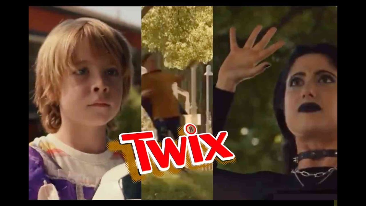 New Halloween ad from Twix of a little boy in a dress with a witch ...