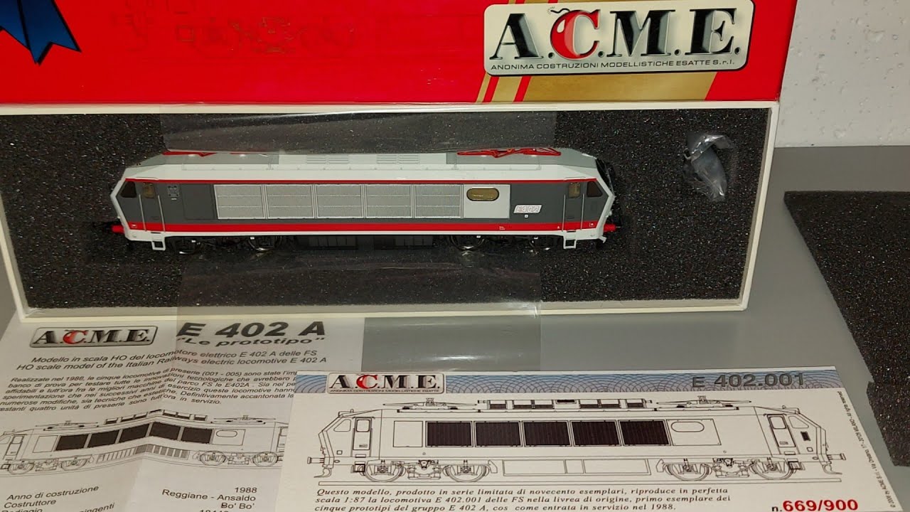 SUPER UNBOXING FS E402.001. LE PROTOTIPO COD.60030 BY A.C.M.E. - YouTube