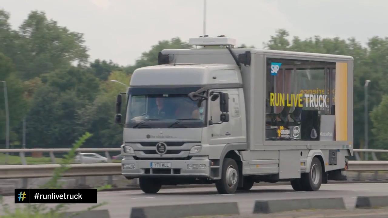SAP Run Live Truck - next stop: HTM - YouTube