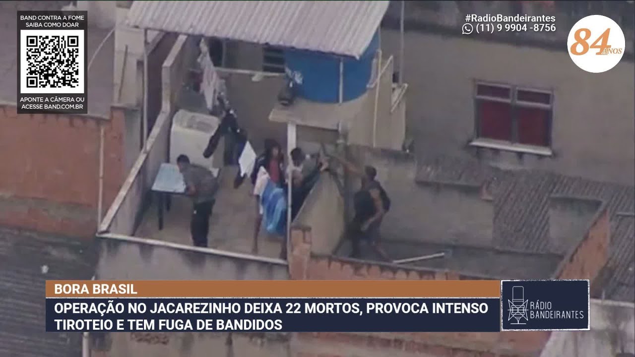 TIROTEIO E FUGA DE BANDIDOS: OPERAÇÃO NO JACAREZINHO DEIXA 22 MORTOS ...