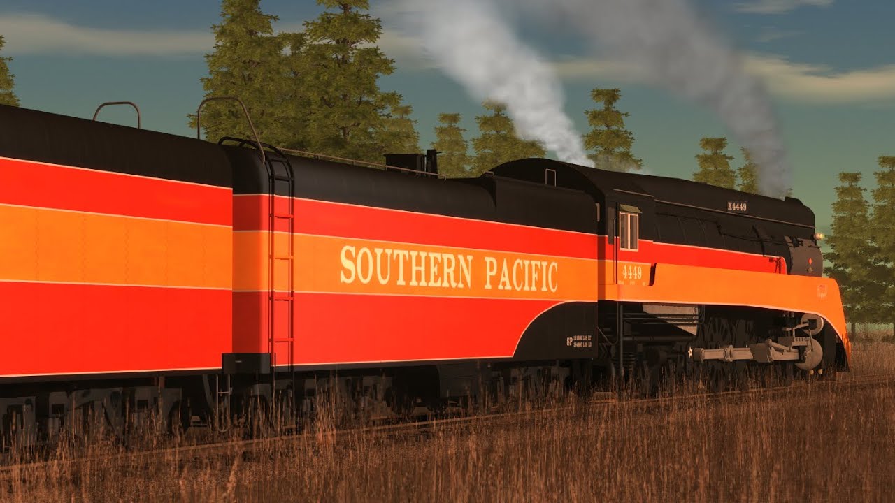 Trainz A New Era: SP 4449 edit - YouTube