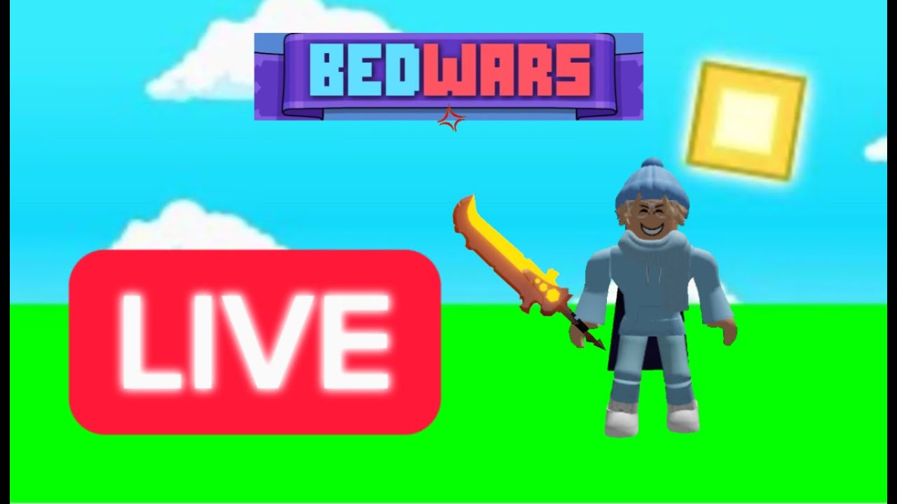 🔴 ROBLOX BEDWARS LIVE 🔴 - YouTube