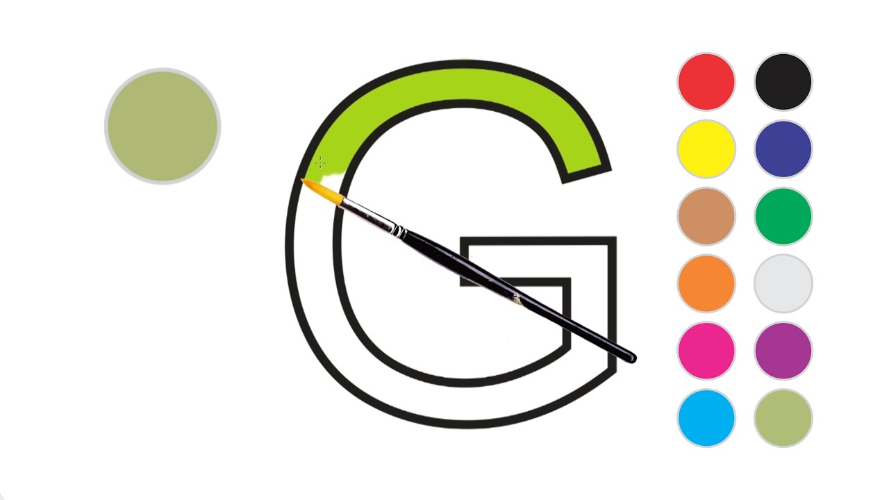 Learning alphabets for kids - ghijkl for kids - YouTube