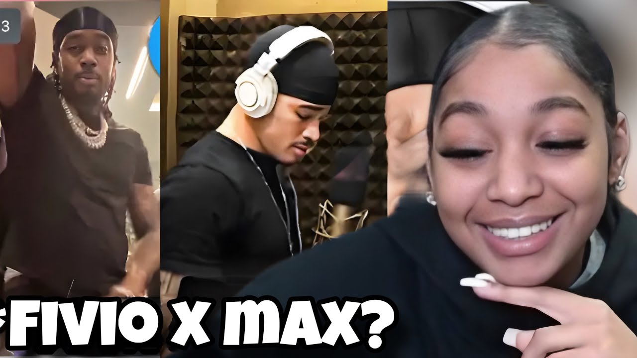 BbyLon Reacts to PlaqueBoyMax Gets On Fivio Foreign Diss Song - YouTube