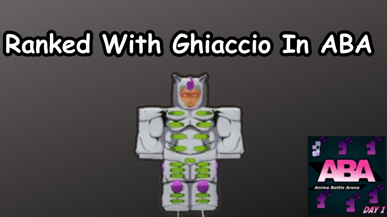 Ranked With Ghiaccio In ABA [ABA JOJO WEEK UPDATE} - YouTube
