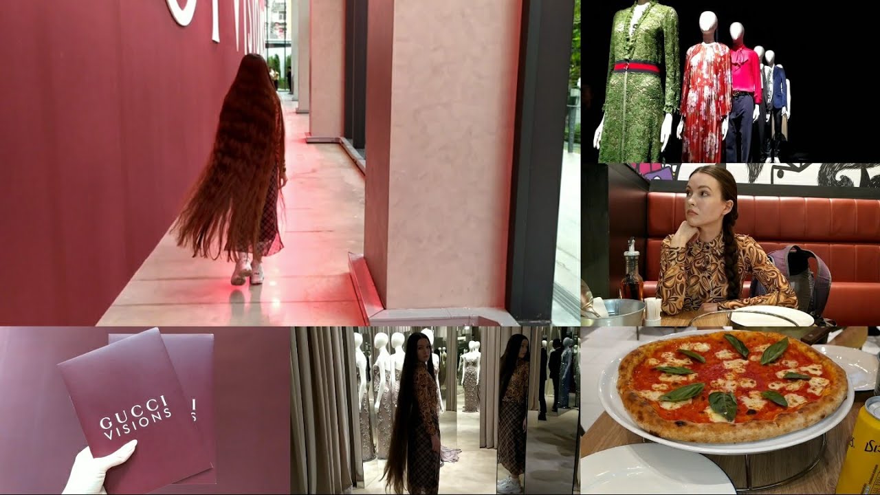 Mini vlog: Gucci Visions 💌🛸 Street Pizza Gordon Ramsay 🍕😋 Rapunzel real ...