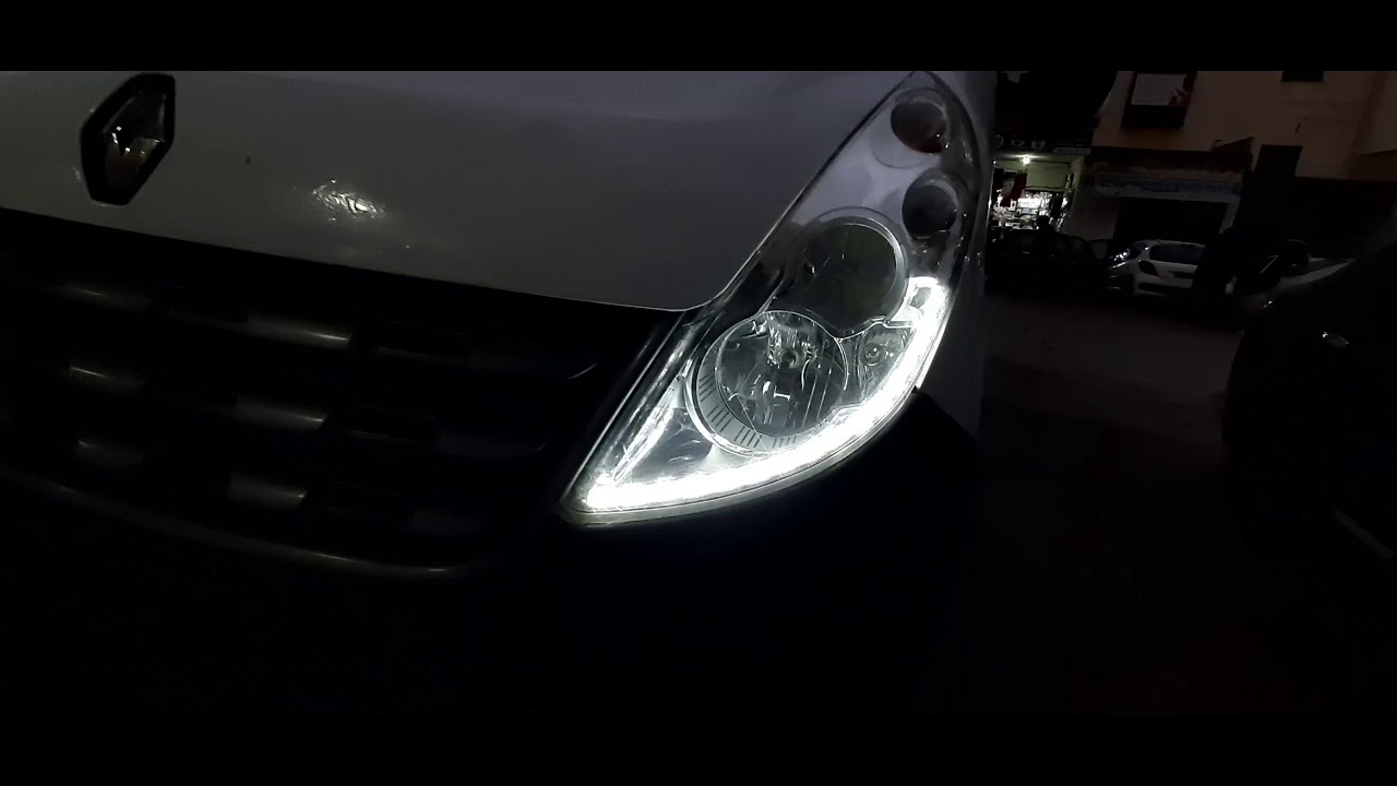 Installation Led avec clignotant Dynamic Renault Master - YouTube