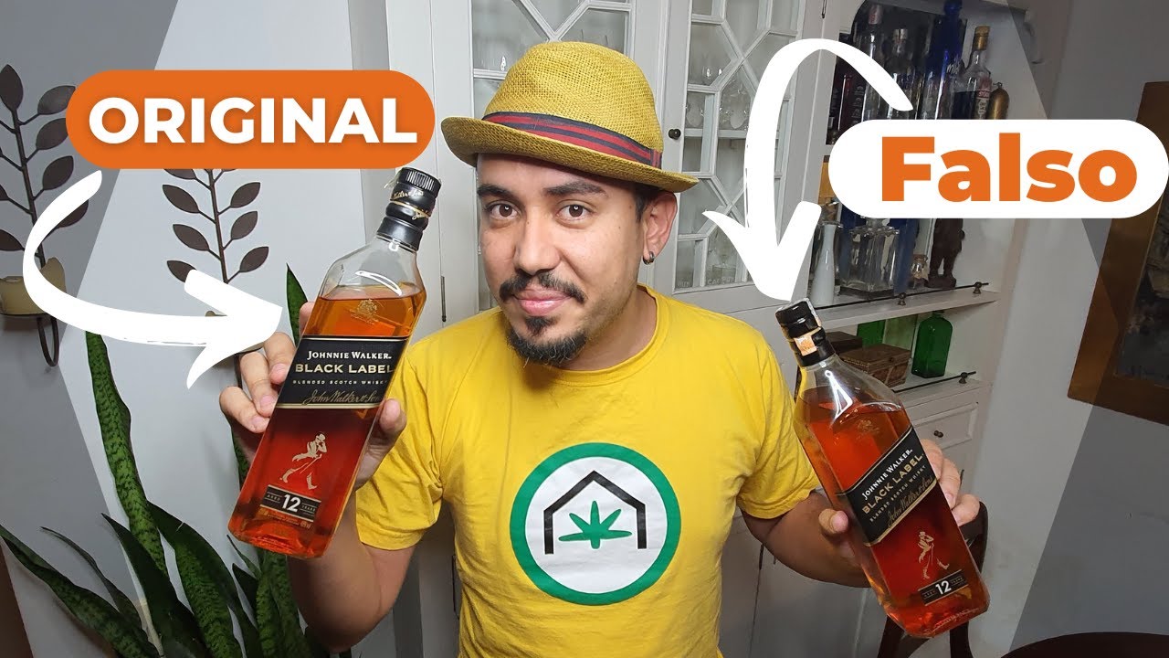 Como identificar bebidas falsas: Black Label - #69 - YouTube