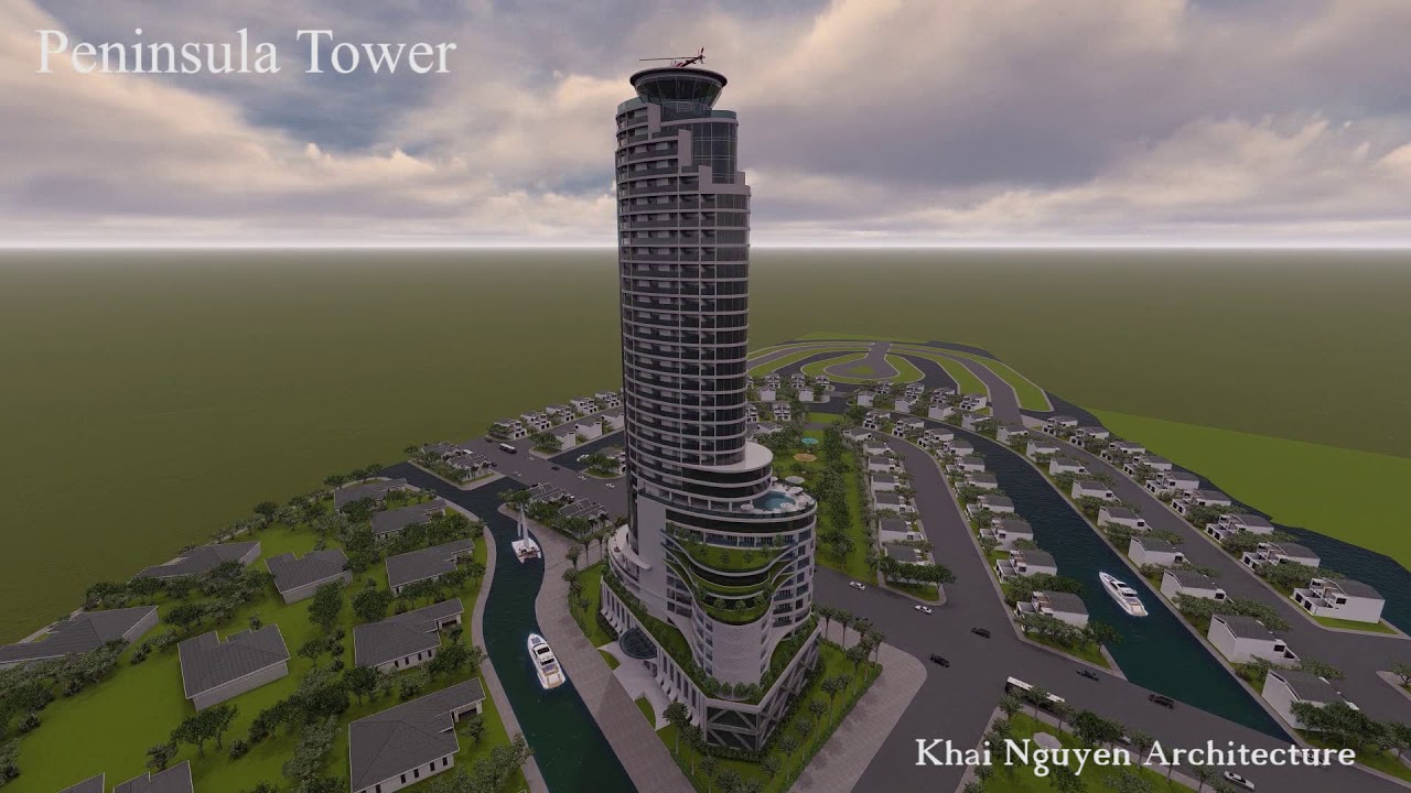 Thiết Kế Dự án - Peninsula Tower - YouTube