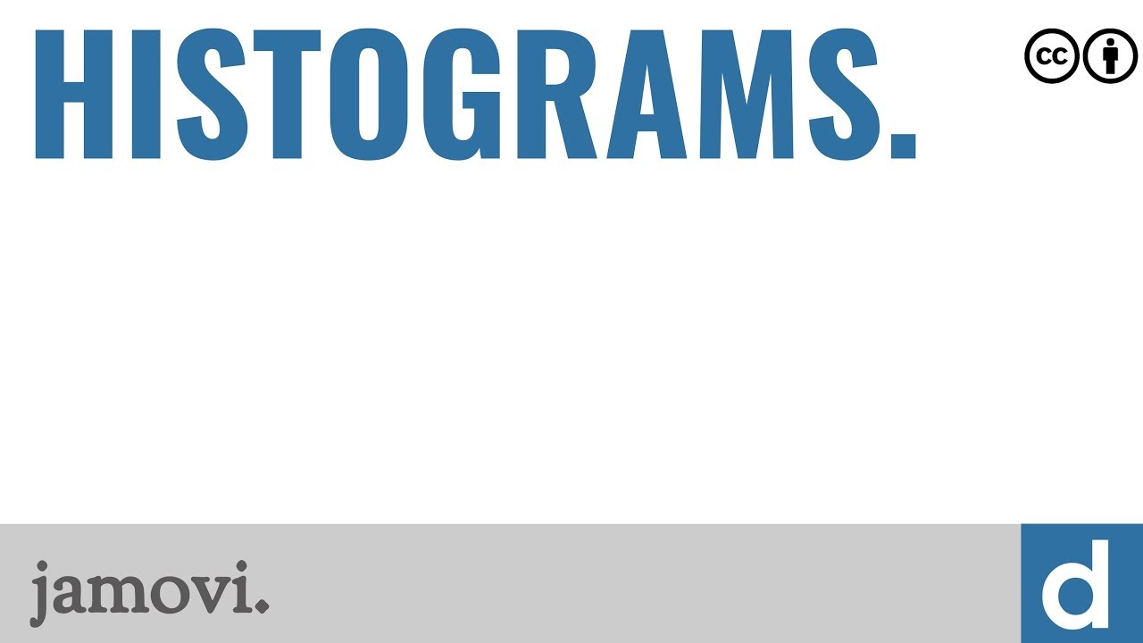 Histograms — jamovi - YouTube
