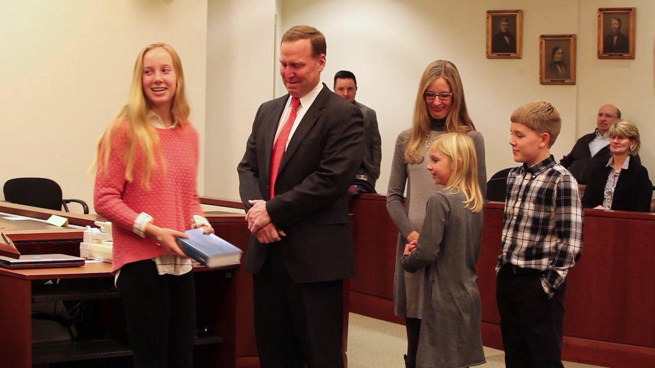 Kent County Prosecutor Chris Becker's swearing-in ceremony - YouTube