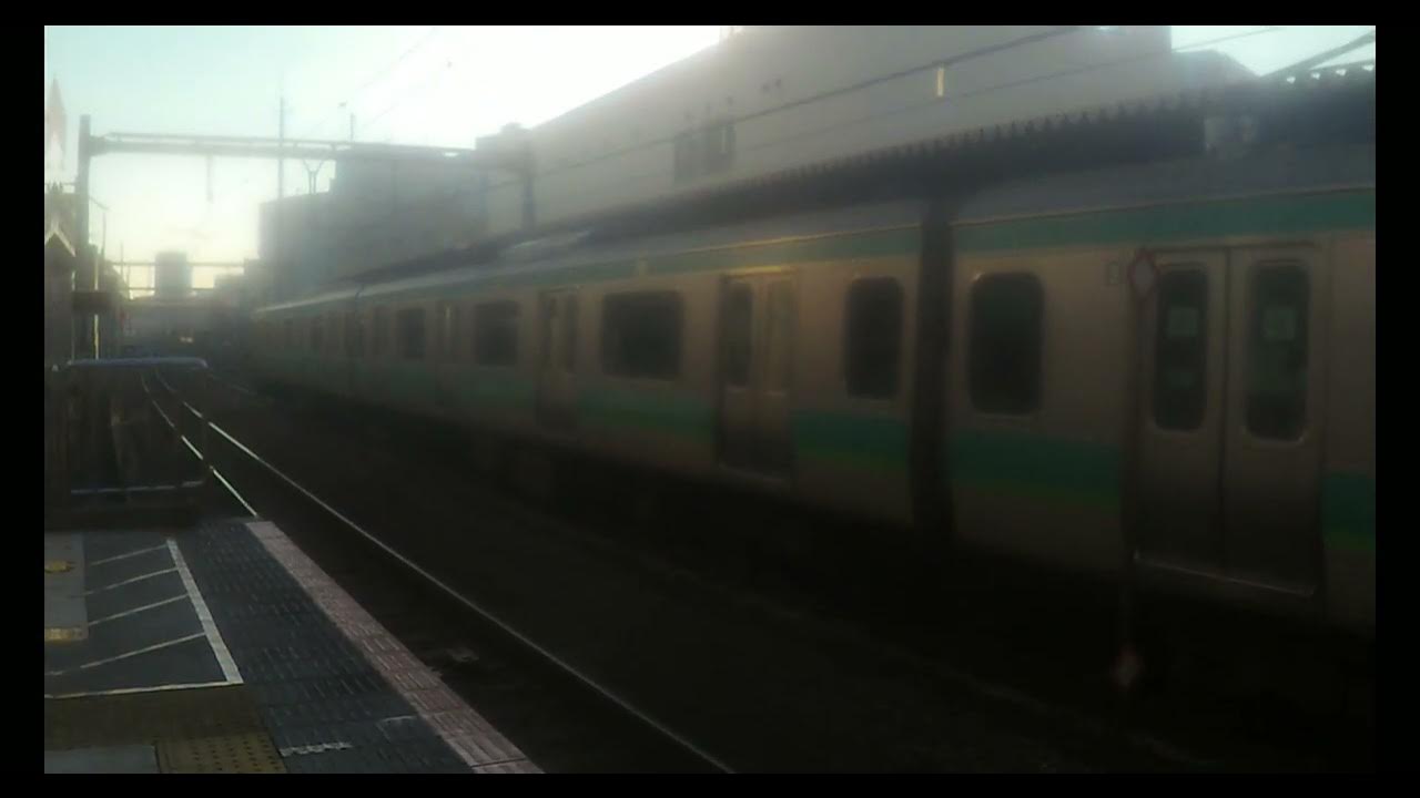 【JR常磐線】 E231系0番台マト122編成+マト102編成 快速 取手行き 北千住発着 - YouTube