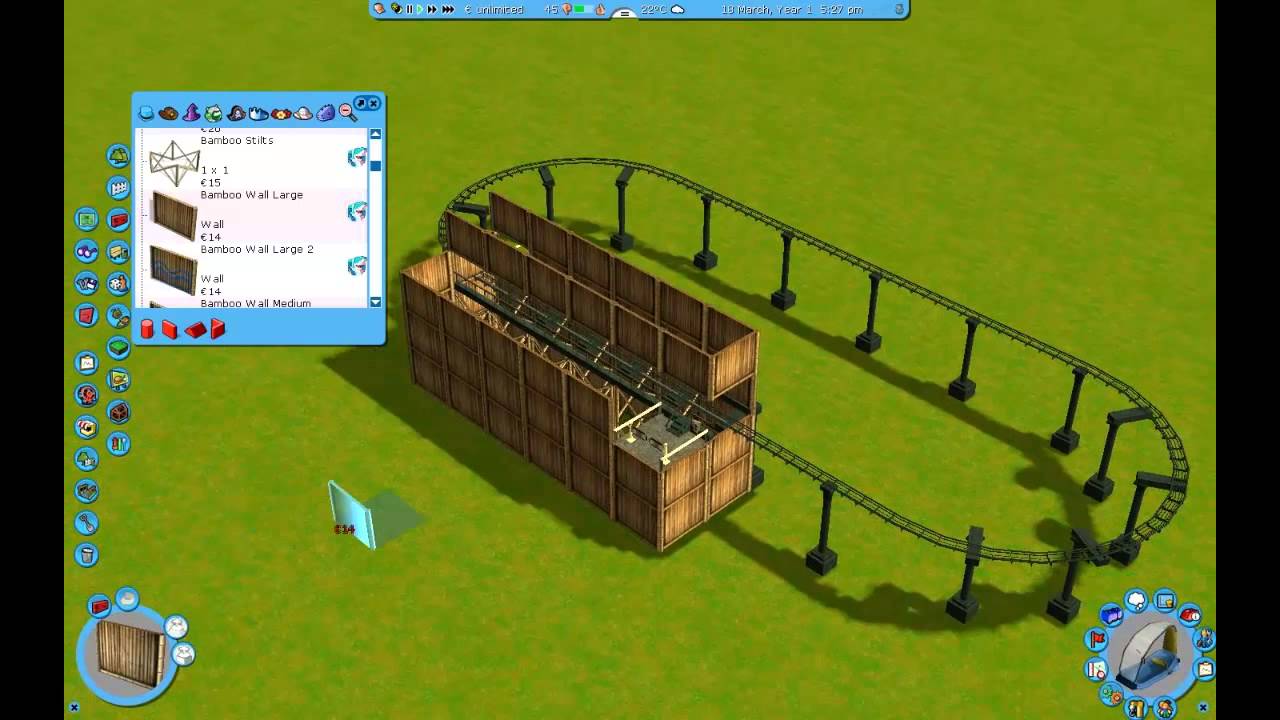 RCT3 Tutorial: Station bauen (German) - YouTube