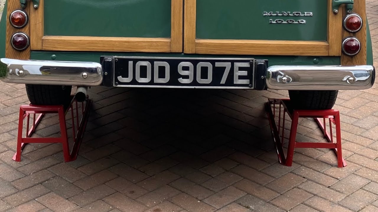 Changing the differential oil on a Morris Minor - YouTube