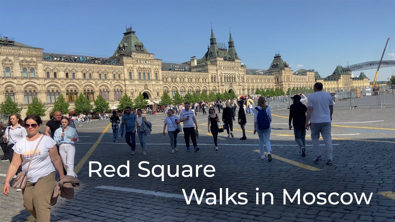 Red Square after the holidays. Walks Moscow - 4K/60 - YouTube