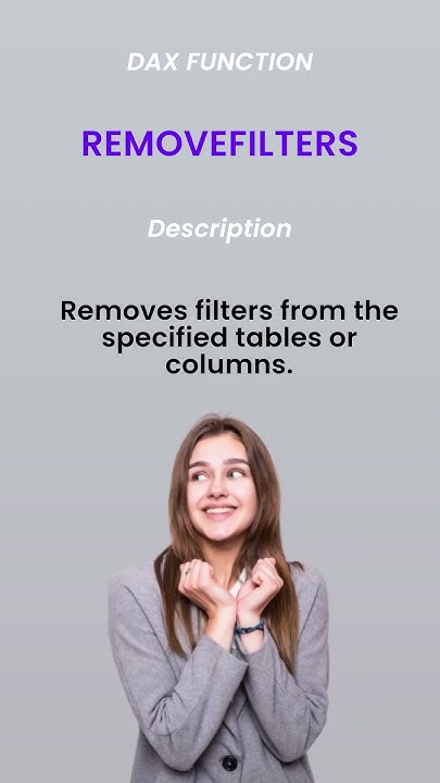 Power BI Interview Questions DAX REMOVEFILTERS Function #PWP #powerbiquestions #powerbitips ...