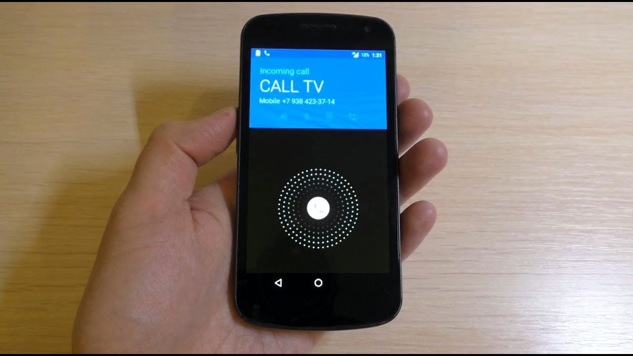Samsung Galaxy Nexus Incoming Call, Bootanimathion - YouTube