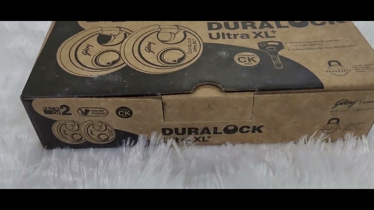 Godrej Duralock 90mm Padlock | Available on IndiaMART - YouTube