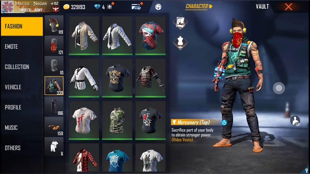 MOST RARE T SHIRTS IN FREE FIRE😍😗 - YouTube