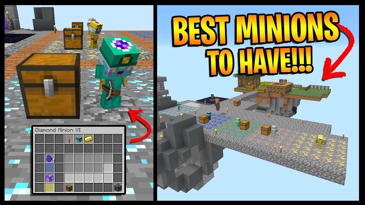 I Make Best Minion in sat network || sat network 😍 #minecraft #youtuber ...