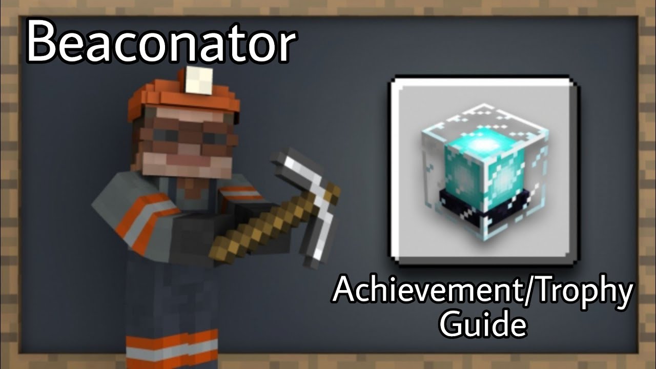 Minecraft: Beaconator Achievement/Trophy Guide - YouTube