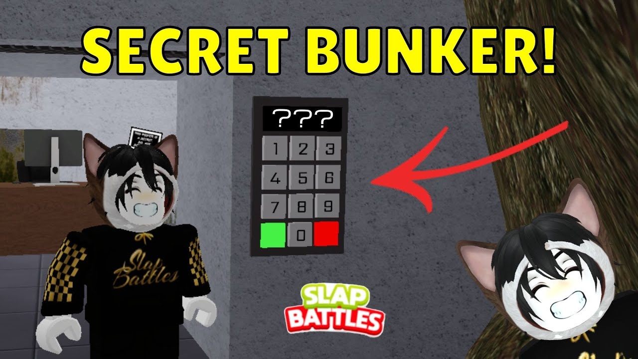 How To ACCESS The SECRET BUNKER In SLAP ROYALE! | Roblox Slap Battles ...