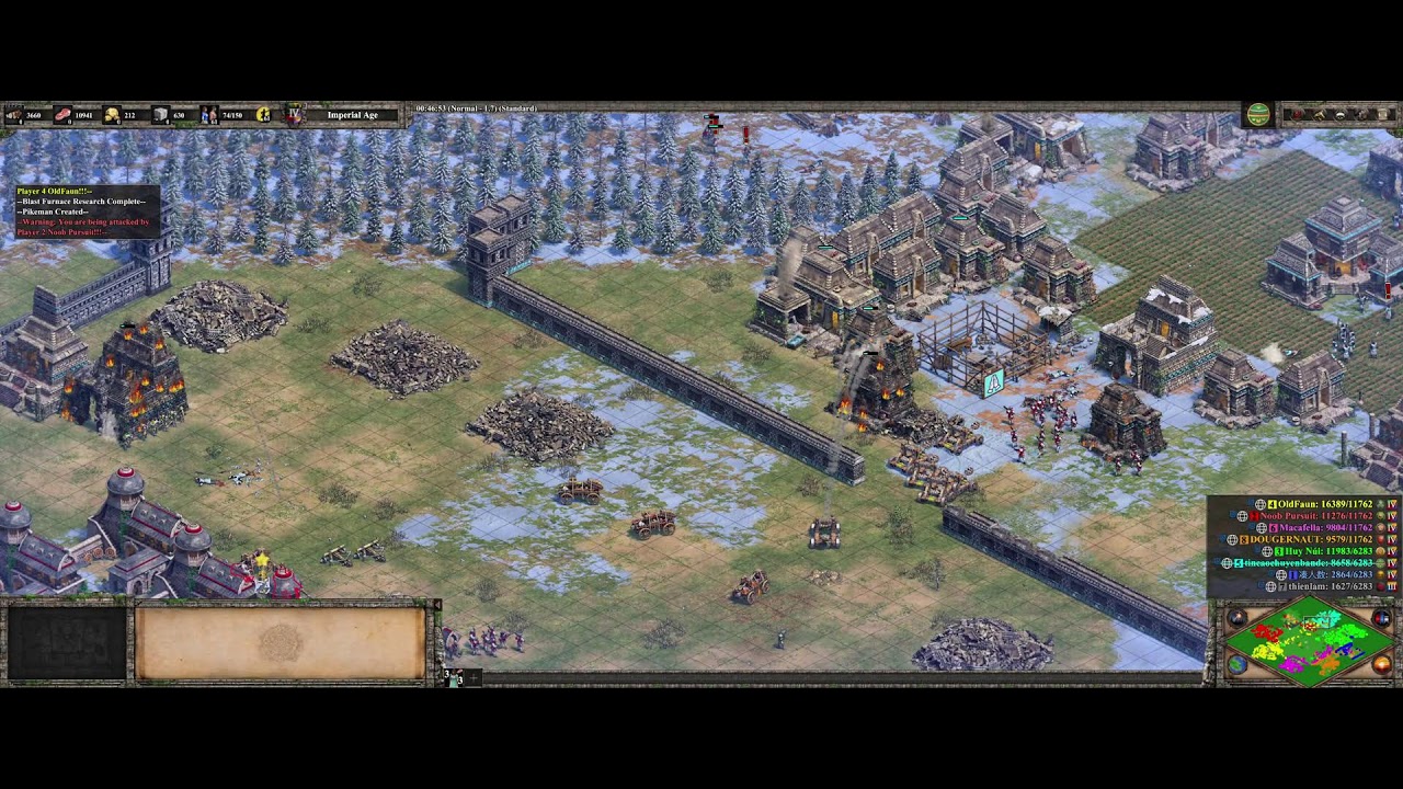 AOE2 with friends | Ranked game - YouTube