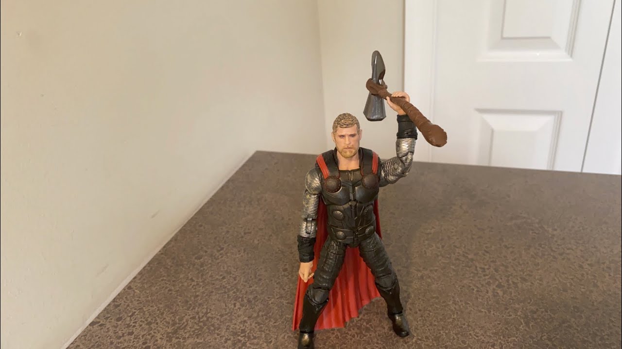 Thor calling for stormbreaker stop motion test #stopmotion - YouTube