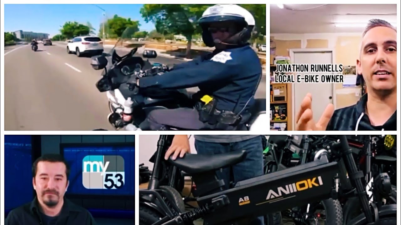 My Tv 53 News coverage on new restrictions on E-Bikes - YouTube