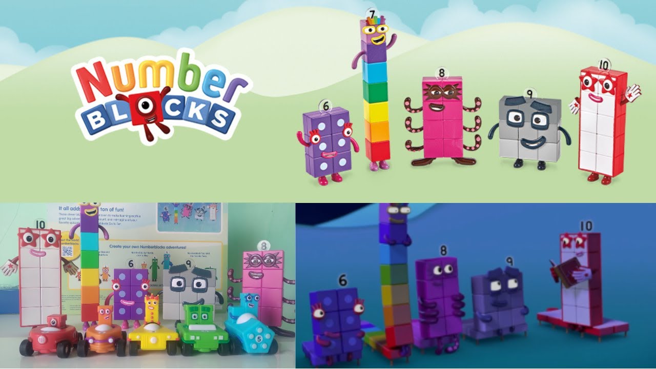 Numberblocks Compilation - Kinds of Numberblocks Friends Characters Six ...