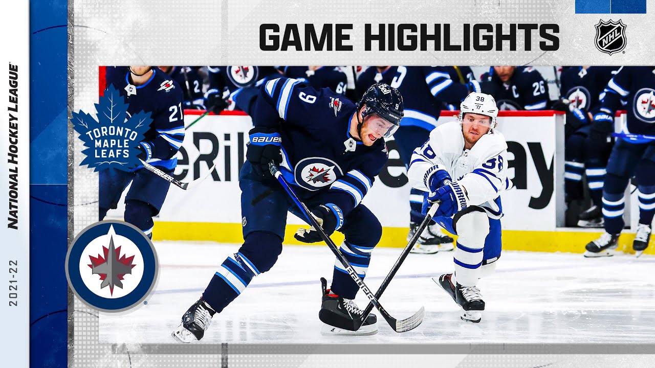 Maple Leafs @ Jets 12/5/21 | NHL Highlights - YouTube