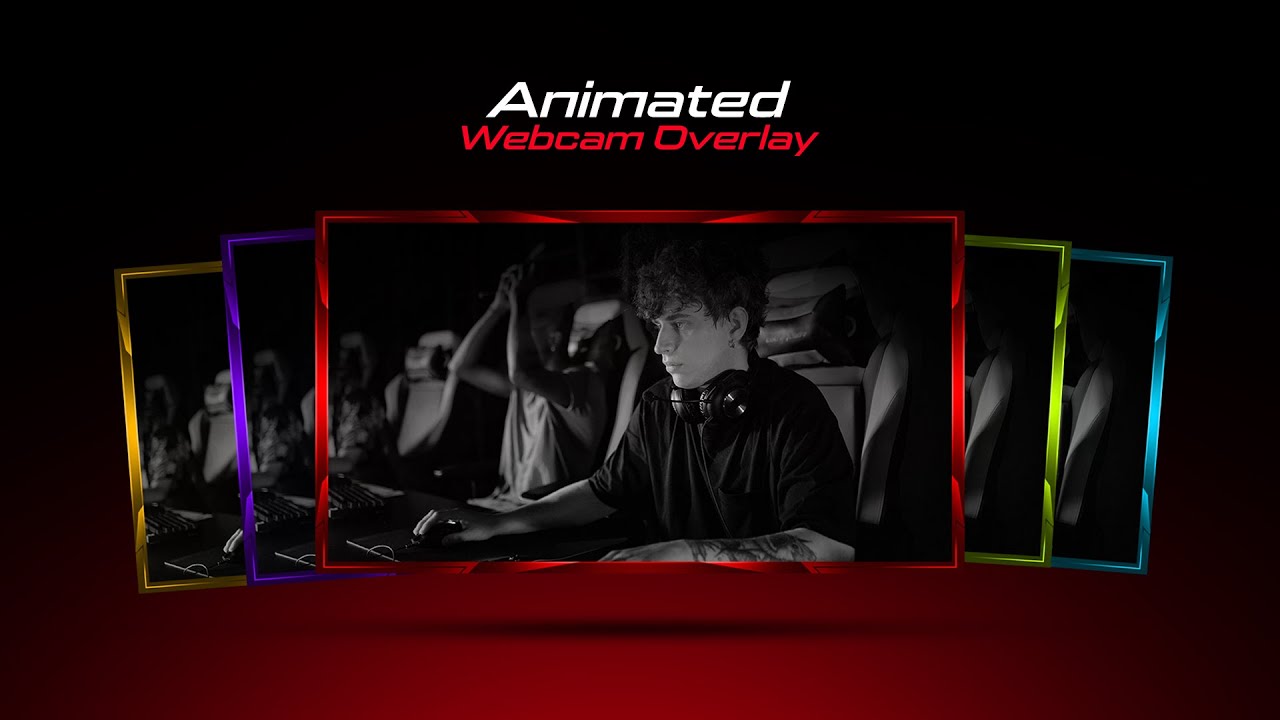 Animated Webcam Overlay for Twitch, Kick, Facebook & YouTube Streamers ...