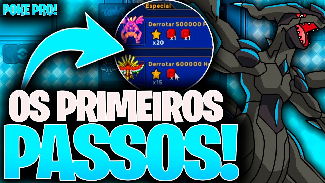 O QUE FAZER INÍCIO DE GAME! 😎😎 POKETIBIA MOBILE E PC 2024 POKE PRO2! EVENTO A TARDE! - YouTube