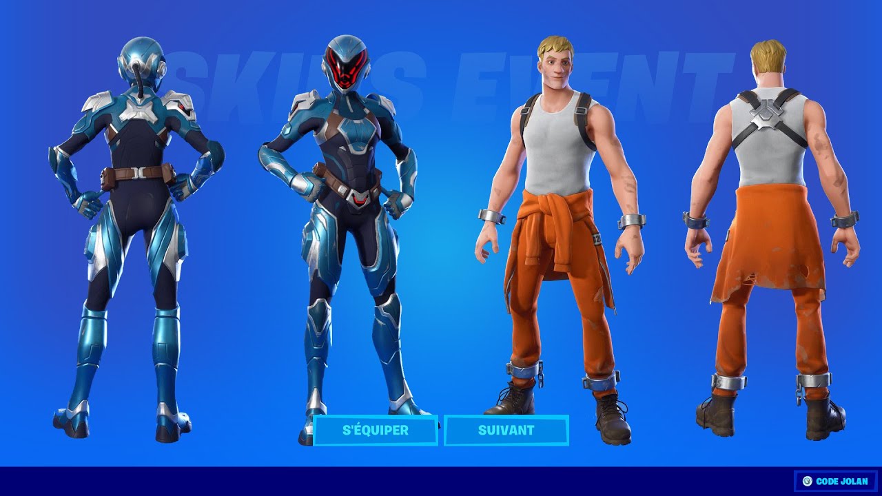NOUVEAUX SKINS JONES UNCHAINED & PARADIGME 2.0 (FORTNITE EVENT SAISON 2 ...