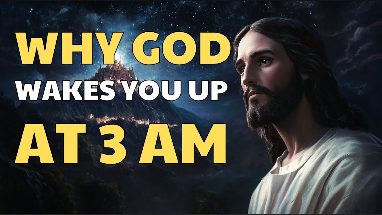 Why God Wakes You Up at 3 AM ? A Powerful Message from God | Biblical ...