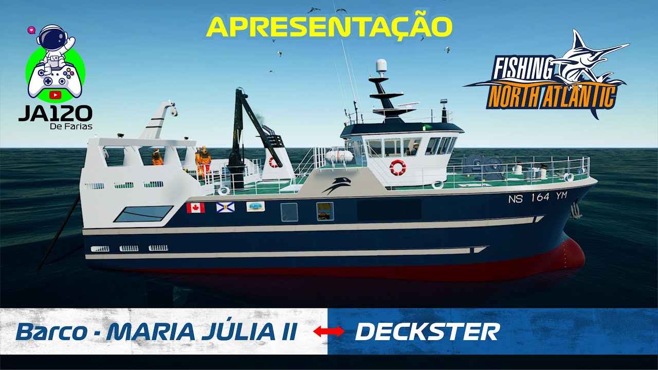 Barco DECKSTER - Maria Júlia II - Fishing North Atlantic - YouTube