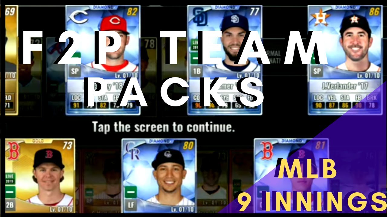 MLB 9 Innings 19, Packs! Combo's! RP Diamond! Skill Change! - YouTube