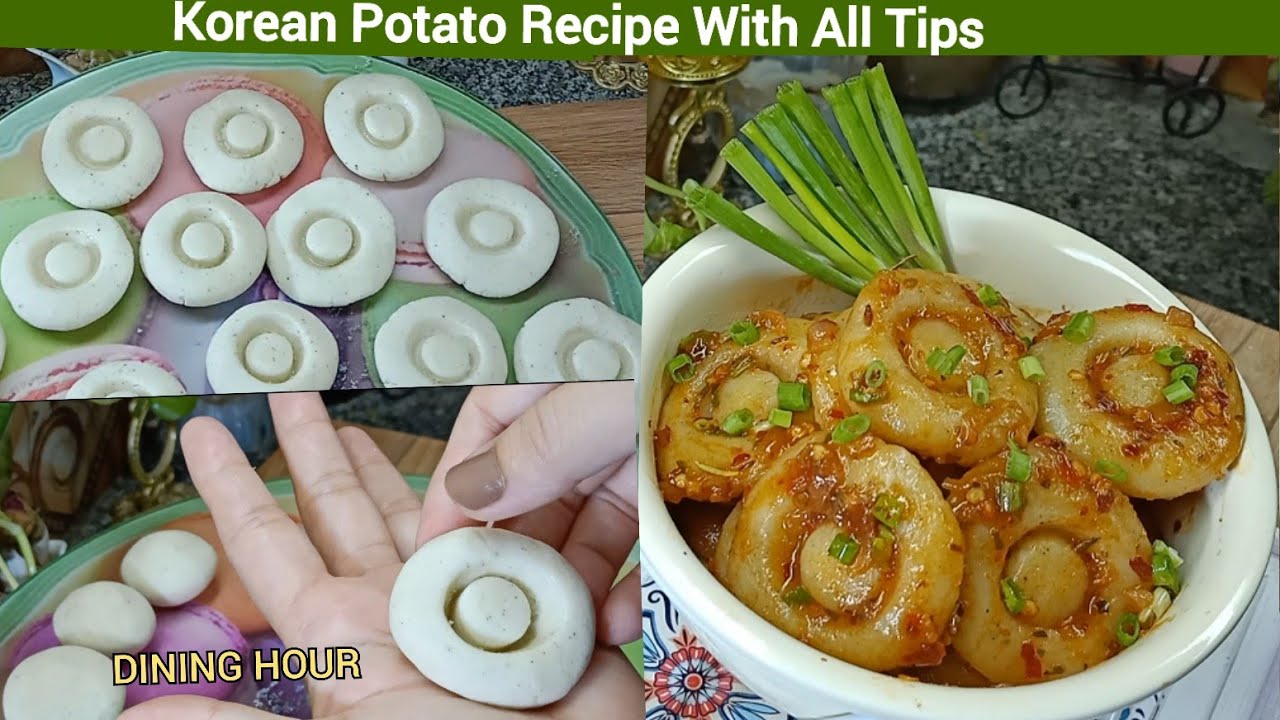 Korean Potato Recipe By Dining Hour|Chilli Korean Potato|How To Make ...