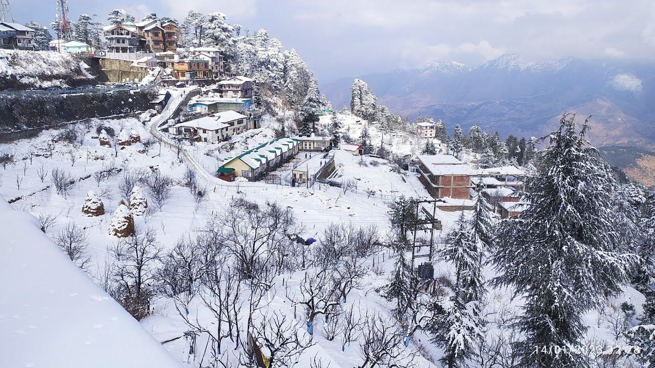 SHIMLA-KUFRI Travel Vlog Part -1 ll Road trip 🚗 ll Snow☃️ me mastii🤩 ll ...