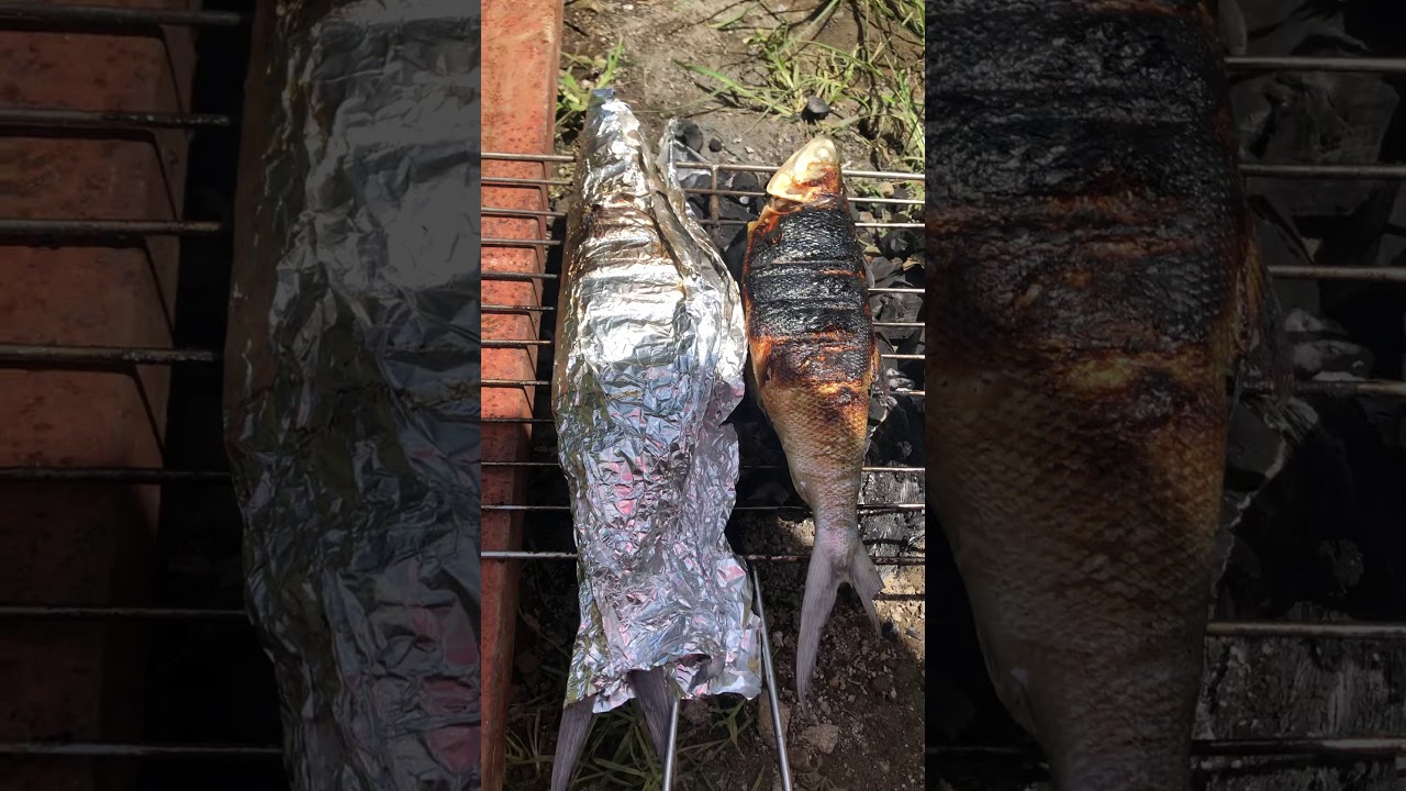 Grilled milk fish - YouTube