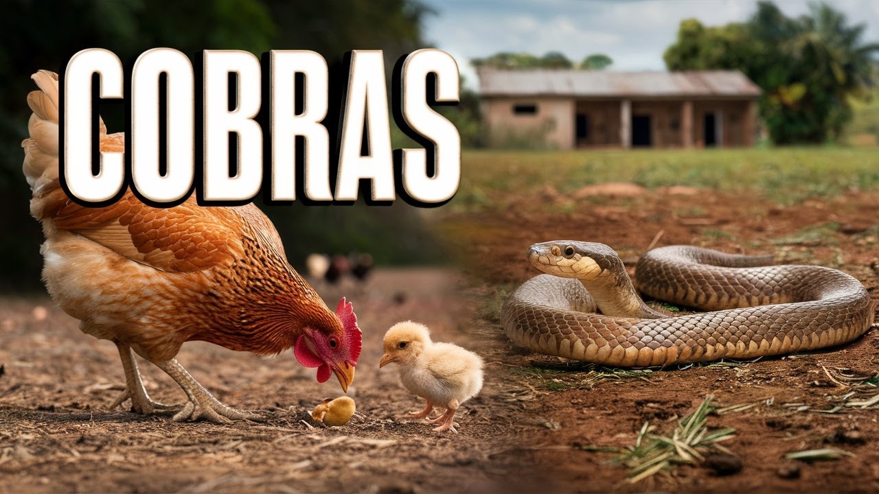 DEADLY BATTLE Hen Takes On VENOMOUS Cobra! - YouTube